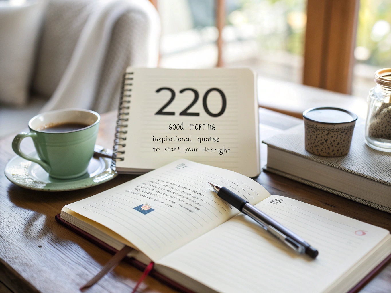 220 Good Morning Inspirational Quotes to Start Your Day Right - PopAi