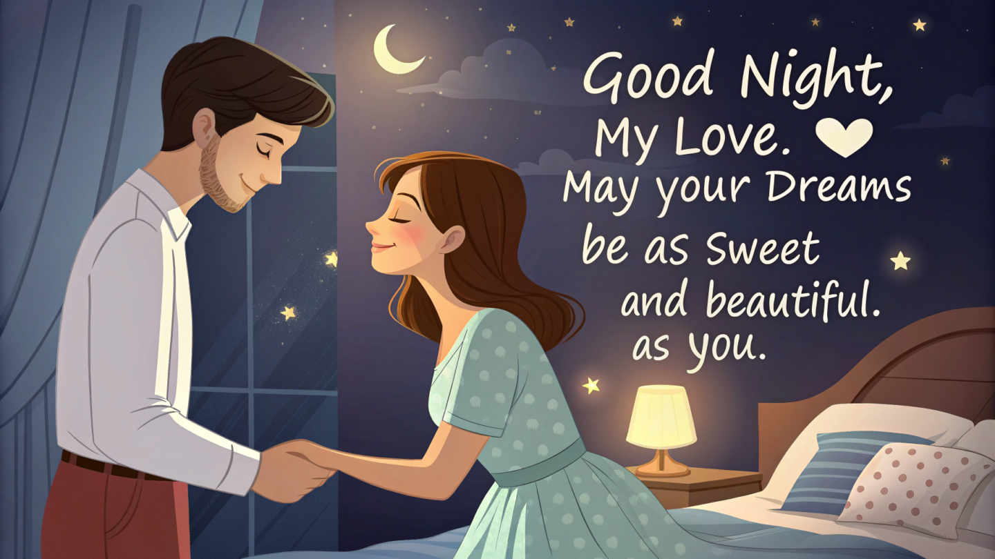 240 Best Good Night Messages for Wife to Express Your Love - PopAi