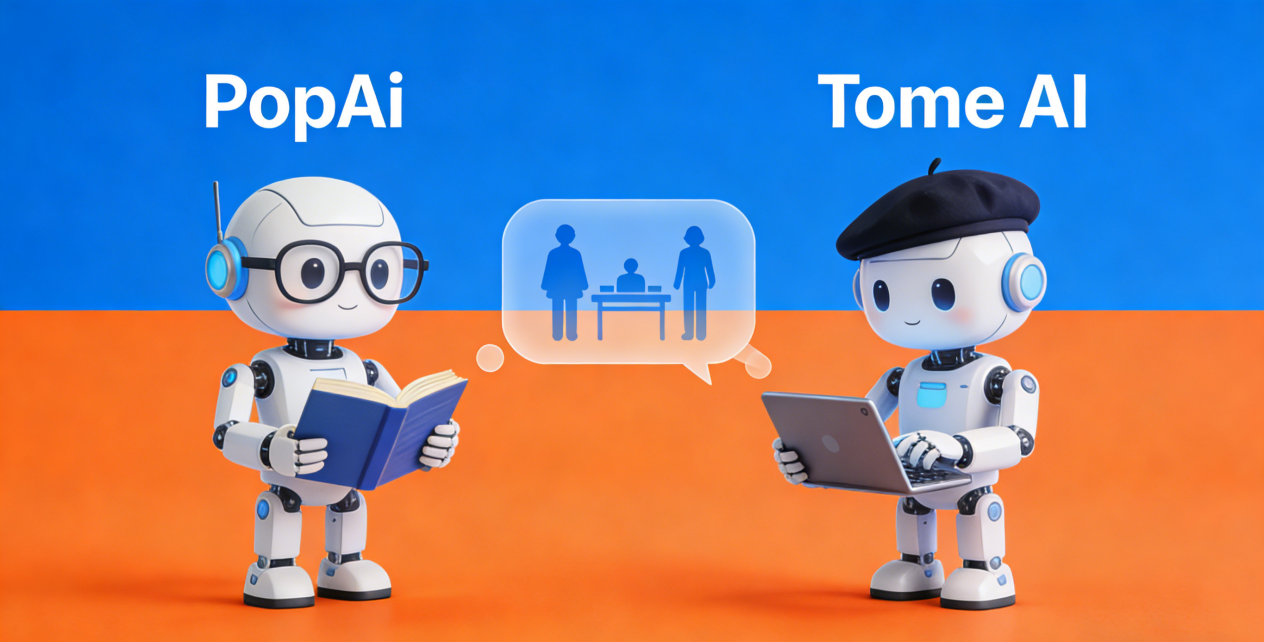 PopAi vs Tome AI Storytelling: Which AI Narrative Tool Fits Modern ...